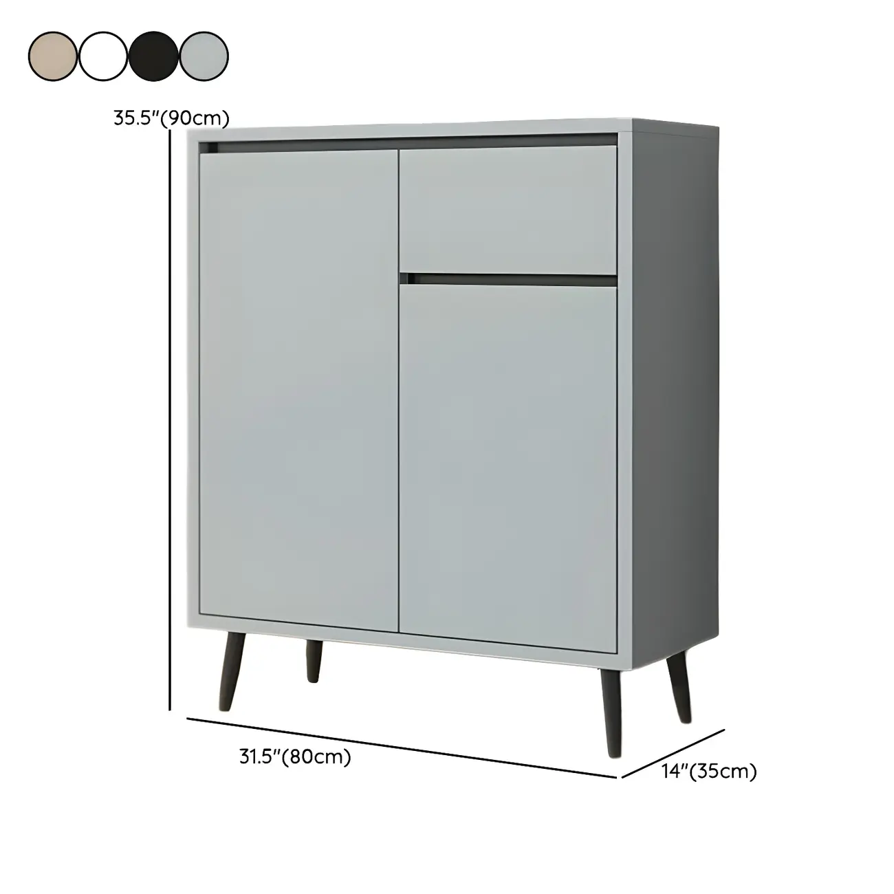 Modern Wooden Sideboard with Multi-Drawers and Cabinets | HomeyFad